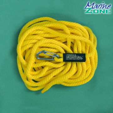 40FT DOCKING BRAID DOCK ROPE with Snap Hook