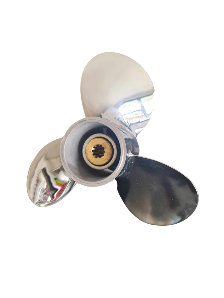 Suzuki 8 9.9 15 20hp Stainless Steel Propeller 3 Blade Prop - Marine Zone