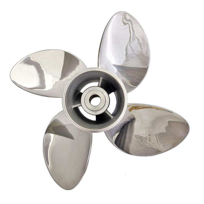 Mercruiser 4 Blade Stainless-Steel High-Performance Propeller Prop ...